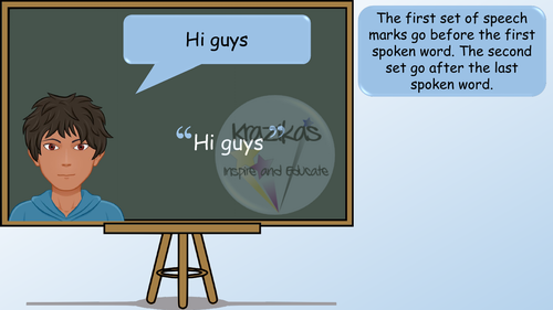 Direct Speech / Inverted Commas | Teaching Resources