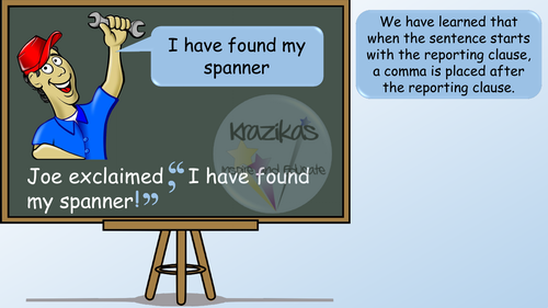 Direct Speech / Inverted Commas | Teaching Resources