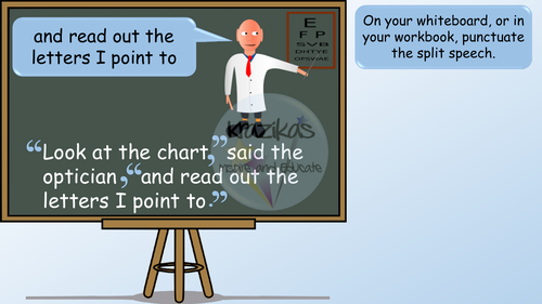 Direct Speech / Inverted Commas | Teaching Resources