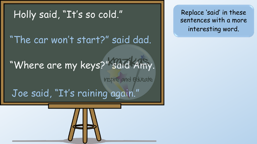 Direct Speech / Inverted Commas | Teaching Resources