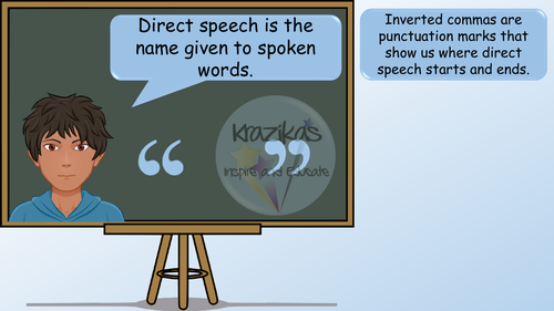 Direct Speech / Inverted Commas | Teaching Resources