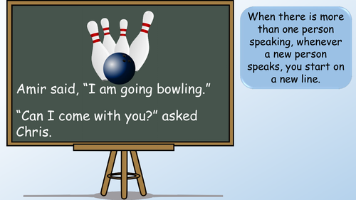 Direct Speech / Inverted Commas | Teaching Resources