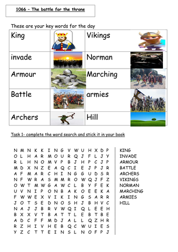 1066 differentiated activities pack EAL/SEN/Primary | Teaching Resources
