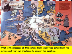 Treaty of Versailles Recap and Cartoon analysis | Teaching Resources