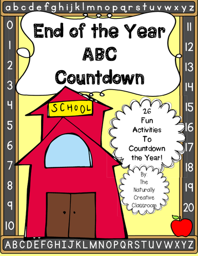 End of the Year ABC Countdown | Teaching Resources
