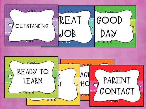 Behavior Clip Chart | Teaching Resources