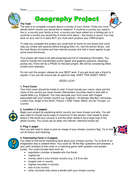 Geography country project | Teaching Resources
