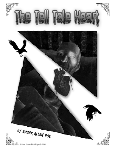 The Tell Tale Heart by Edgar Allan Poe - Comic Book | Teaching Resources