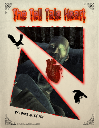 The Tell Tale Heart by Edgar Allan Poe - Comic Book | Teaching Resources