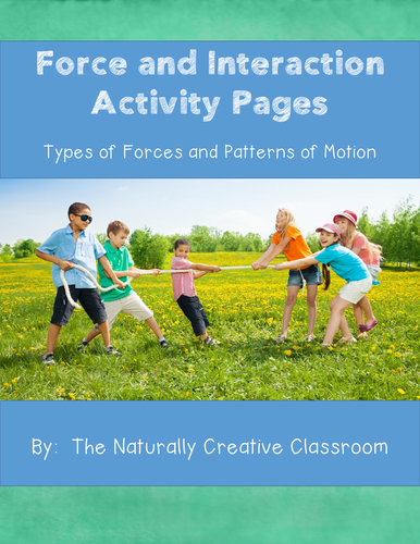 Force and Interaction Activity Pages | Teaching Resources
