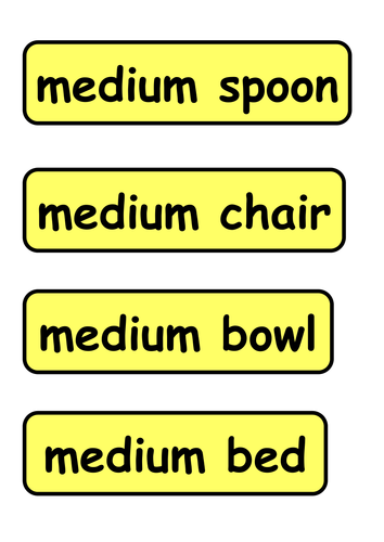 Goldilocks and the Three Bears Resource Pack | Teaching Resources