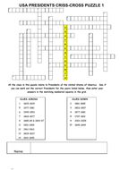 USA PRESIDENTS PUZZLES | Teaching Resources