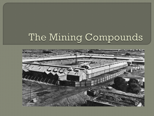 Life on the Mines in South Africa | Teaching Resources