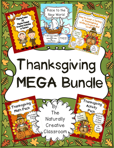 Thanksgiving MEGA Bundle! | Teaching Resources