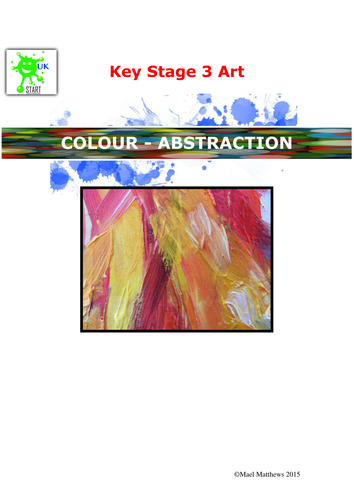 Art Scheme of Work and Supporting Resources. Colour. KS3 | Teaching ...