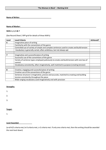 The Woman in Black (novel) | Teaching Resources