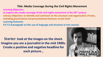 English Lesson for Black History Month: Media Coverage During the Civil ...