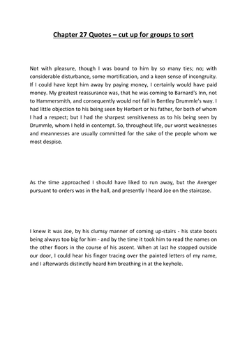 Great Expectations | Teaching Resources