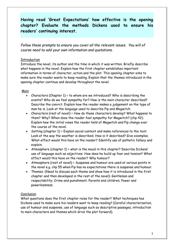 Great Expectations | Teaching Resources