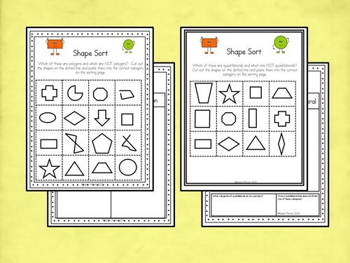 Shape Sort | Teaching Resources