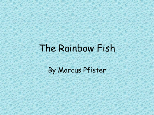 Rainbow Fish Resource Pack | Teaching Resources