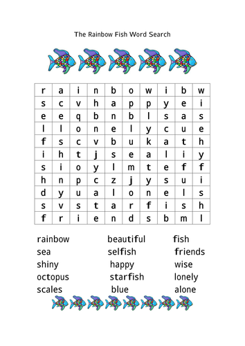 Rainbow Fish Resource Pack | Teaching Resources