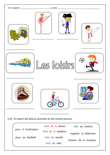 FRENCH - All About Me - Tout Sur Moi BUNDLE - Worksheets | Teaching ...
