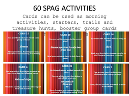 60X KS2 SPAG ACTIVITIES | Teaching Resources
