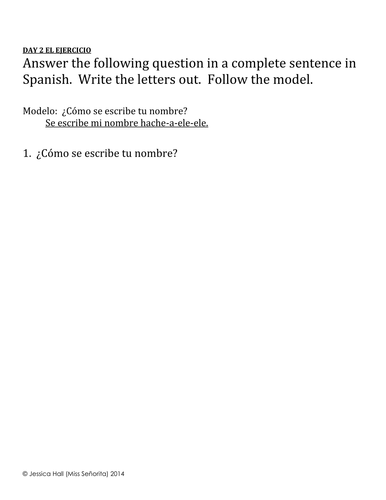 Spanish Alphabet Unit | Teaching Resources