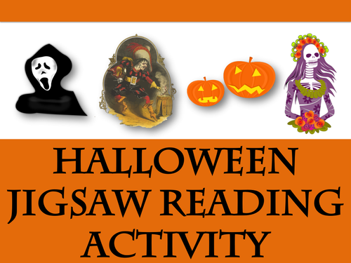 Halloween Jigsaw Reading Activity | Teaching Resources