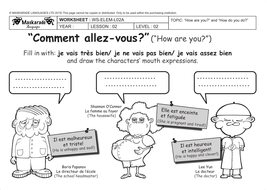 FRENCH-ABOUT YOU: Comment tu t'appelles? Quel âge as-tu? Comment vas-tu ...