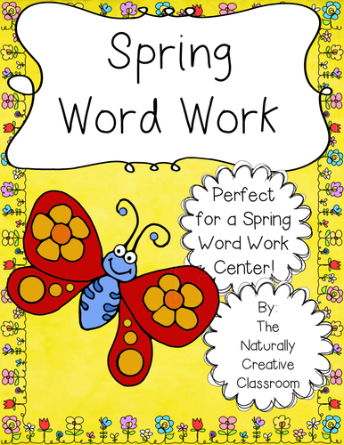 Spring Word Work | Teaching Resources