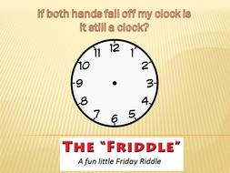 FRIDDLES | Teaching Resources