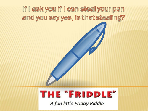 FRIDDLES | Teaching Resources