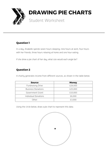 Pie Charts - Complete Unit of Work by tomotoole - UK Teaching Resources ...