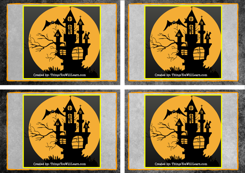 Halloween Math Word Problem Task Cards (Super Scary) | Teaching Resources
