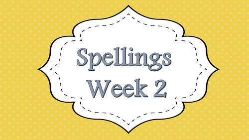 New Curriculum Year 3 & 4 Spelling words, activities and assessments ...