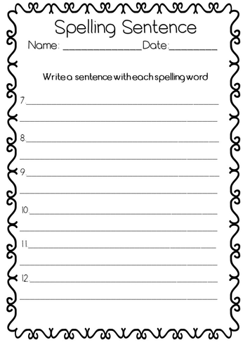 New Curriculum Year 3 & 4 Spelling words, activities and assessments ...