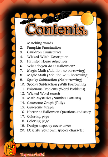 Halloween Bumper Pack + Halloween Activities!! | Teaching Resources