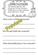 Early Years English Reading Comprehensions (Reception, Year 1 and Year ...