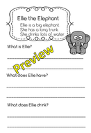 Early Years English Reading Comprehensions (Reception, Year 1 and Year ...