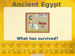 Ancient Egypt KS2 - Powerpoint lessons and 22 illustrations of Egyptian ...
