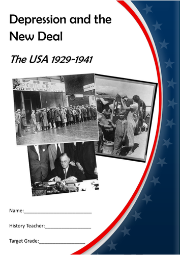 The Depression & The New Deal Revision Set | Teaching Resources
