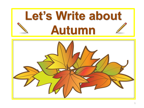 Introduction to Autumn - a Variety of Autumnal Tasks | Teaching Resources