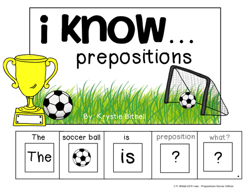 Prepositions Adapted Book 4 Book BUNDLE | Teaching Resources