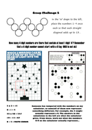 Even More Maths Group Challenges | Teaching Resources