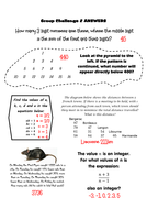 Even More Maths Group Challenges | Teaching Resources