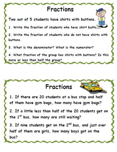 Back to School Math Task Cards 3rd-4th Grade | Teaching Resources