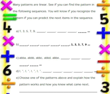 Analyze Patterns and Relationships Worksheets | Teaching Resources