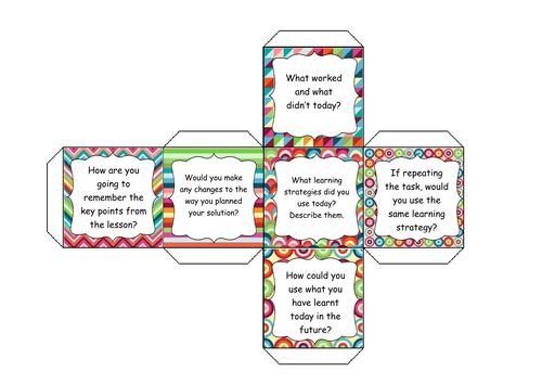 Metacognition Thinking Stems And Questions Teaching Resources